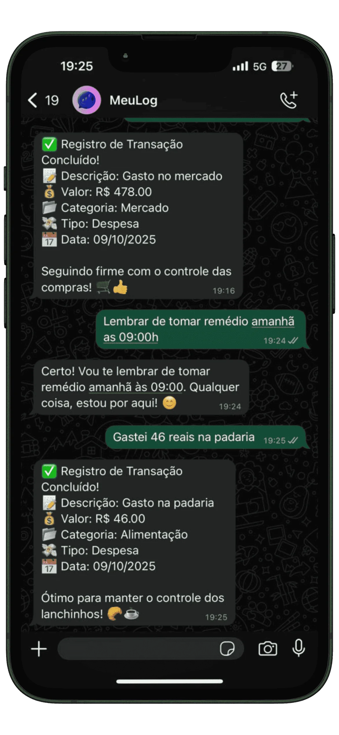 MeuLog | Seu Assistente 24 horas